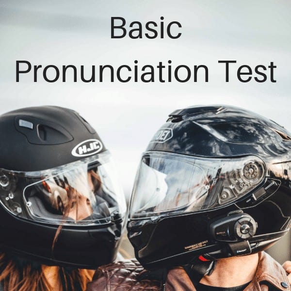 Basic Pronunciation Test | Pronunciation Help