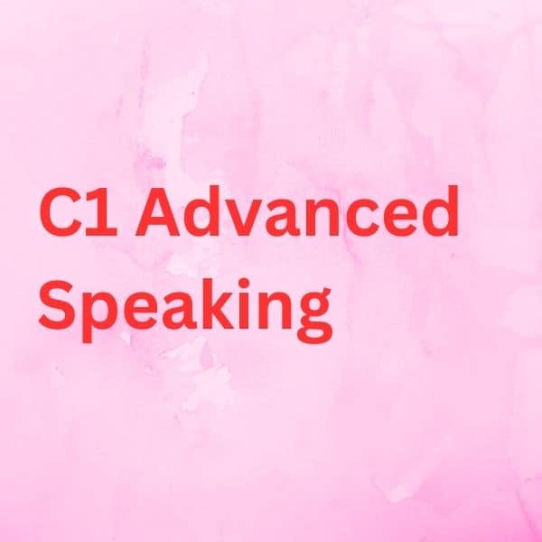 C1 Advanced Speaking | Pronunciation Help