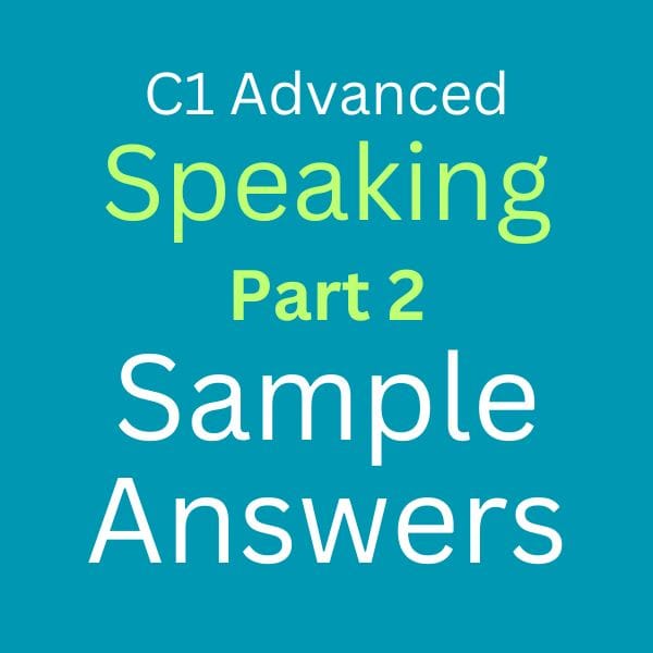 C1 Advanced Speaking | Pronunciation Help