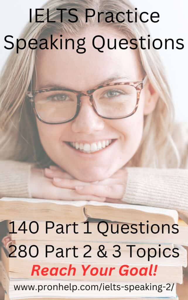 IELTS Speaking Part 1 | Pronunciation Help